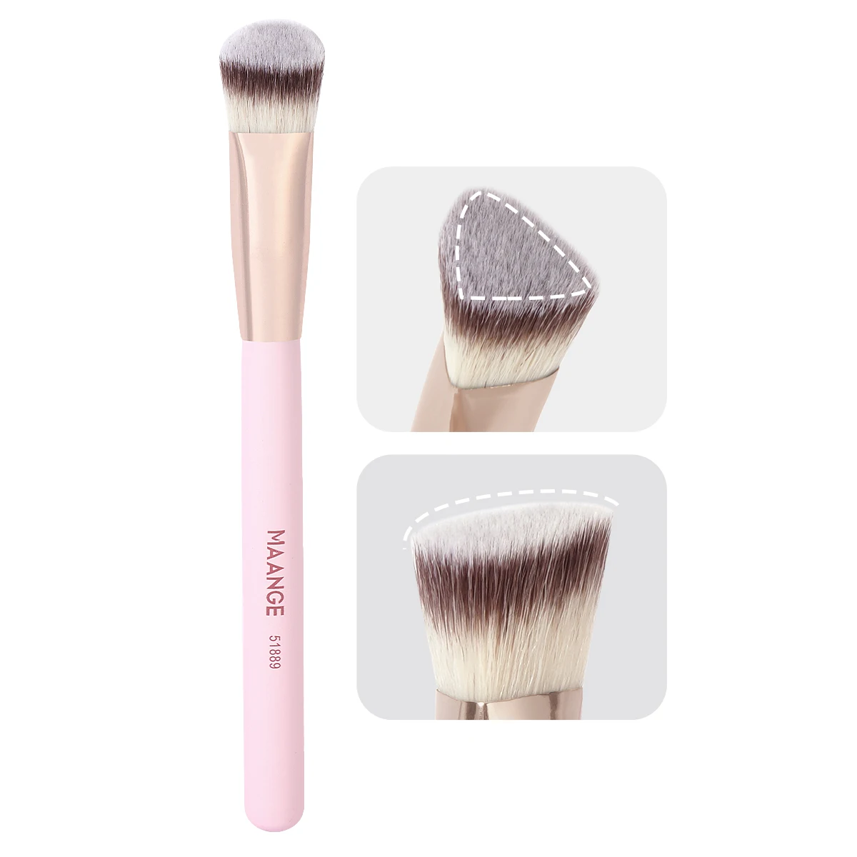 MAANGE-Under-Eye-Concealer-Makeup-Brush-Triangle-Foundation-Brush-for ...