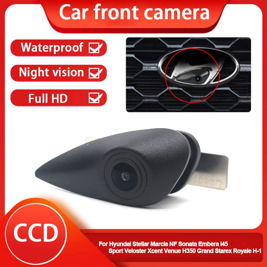 Car-Front-View-Camera-For-Hyundai-Stellar-Marcia-NF-Sonata-Embera-i45 ...