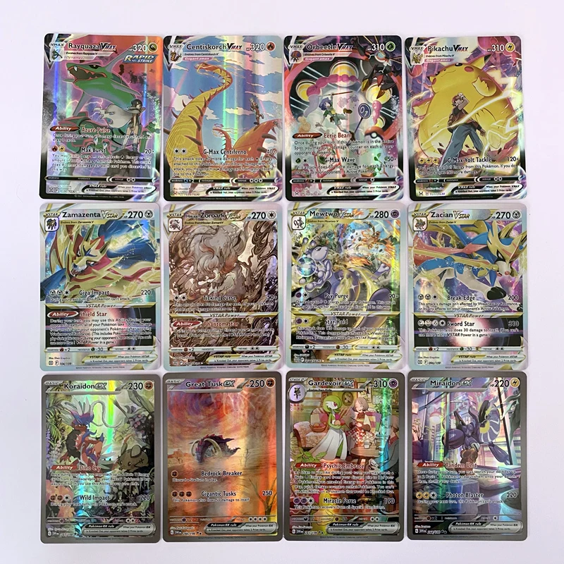 Holographic-Pokemon-Cards-Scarlet-and-Violet-Miraidon-Koraidon-ex ...