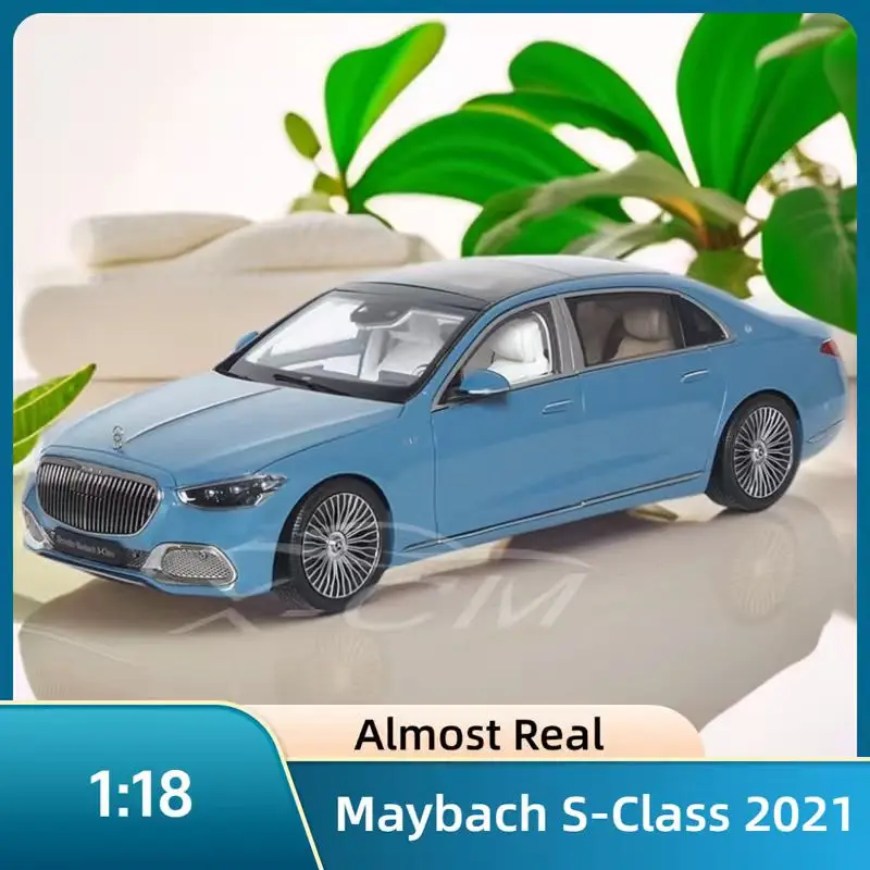 Diecast Car Model Almost Real S-Class (Blue) 1:18 + SMALL GIFT ...