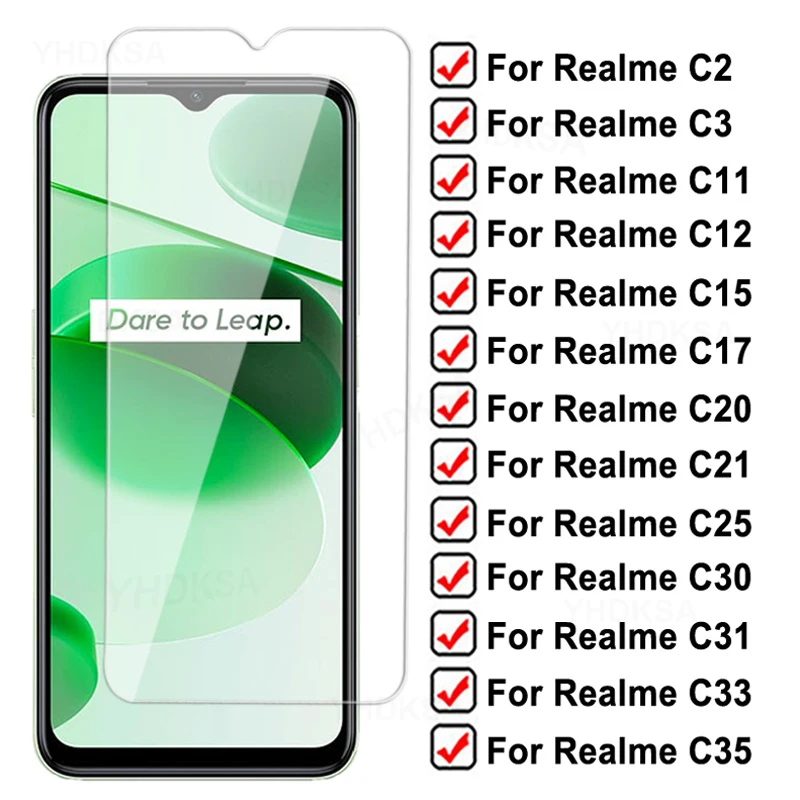 11D-Full-Protective-Glass-For-Realme-C2-C3-C11-C12-C15-C17-Screen ...