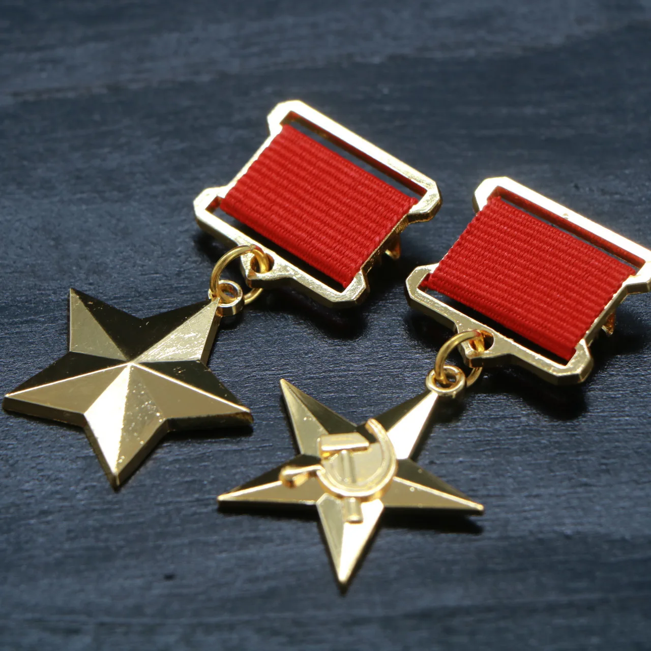 CCCP-Russia-World-War-II-Soviet-Socialist-Labor-Hero-Medal-Labor-Gold ...