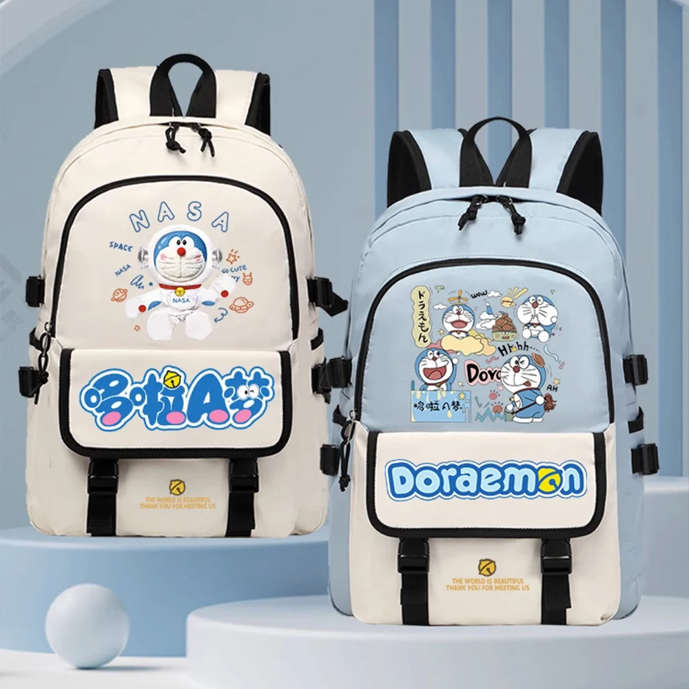 Doraemon-Cartoon-Cute-Backpack-Primary-And-Middle-School-Students-Large ...