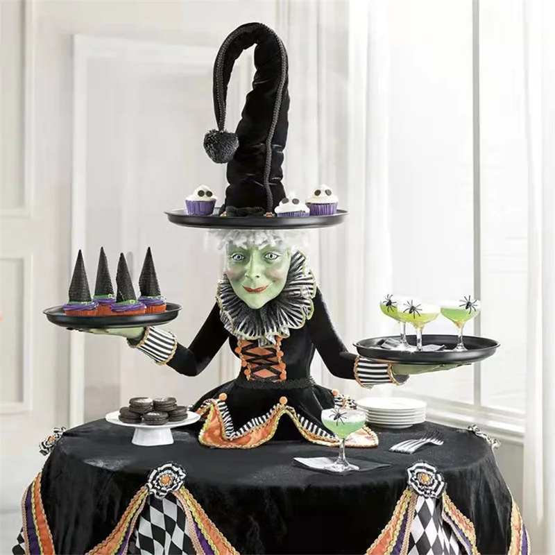 Mantel-de-mesa-de-bruja-de-Halloween-soporte-de-exhibici-n-de-cupcakes ...