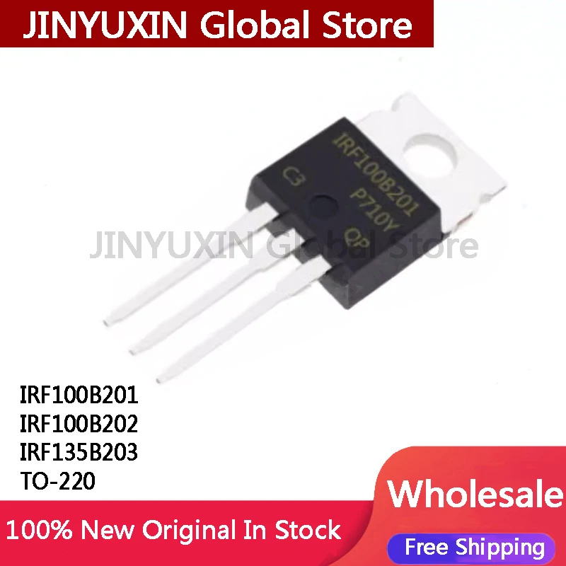 10Pcs IRF100B201 IRF100B202 IRF135B203 TO-220 IC Chip In Stock ...