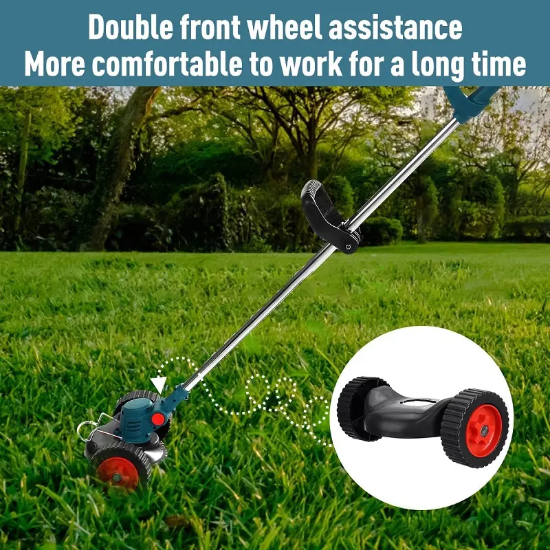 Lawn Trimmers On Wheels