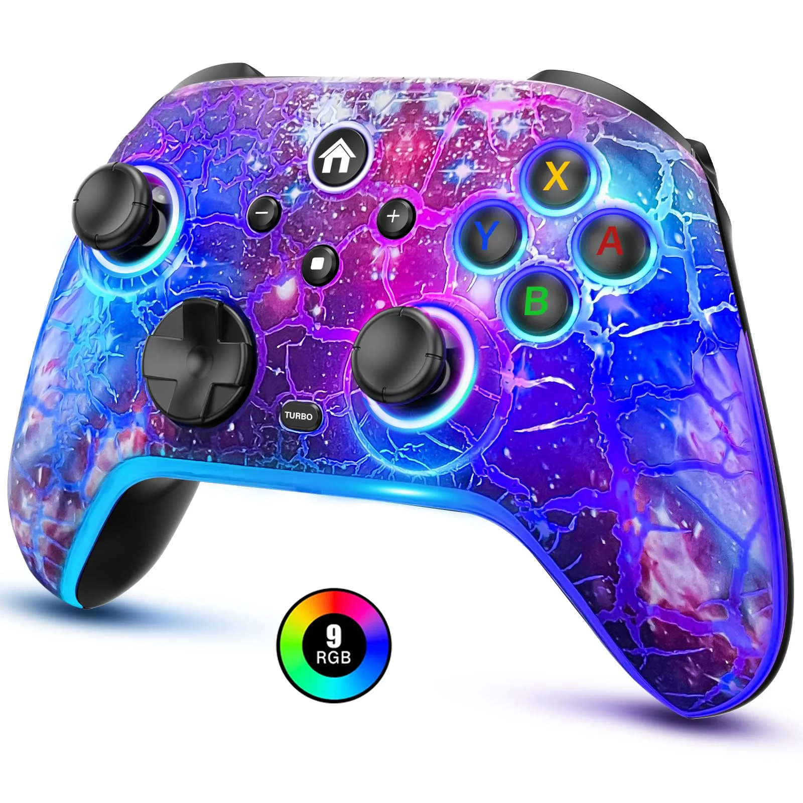 FLIEEP-RGB-Wireless-Controller-for-Nintendo-Switch-OLED-Lite-for ...