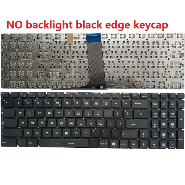 NEW US laptop keyboard For MSI GE62VR GE62 GE72 2QC 2QD 2QE 2QF 2QL 6QC ...