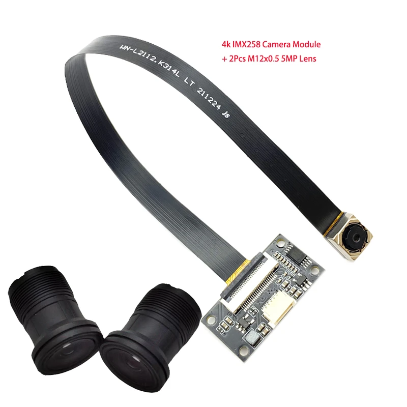 Módulo de cámara USB 4K 12MP HD 3840x2160 CMOS IMX258 AF 75 grados ...