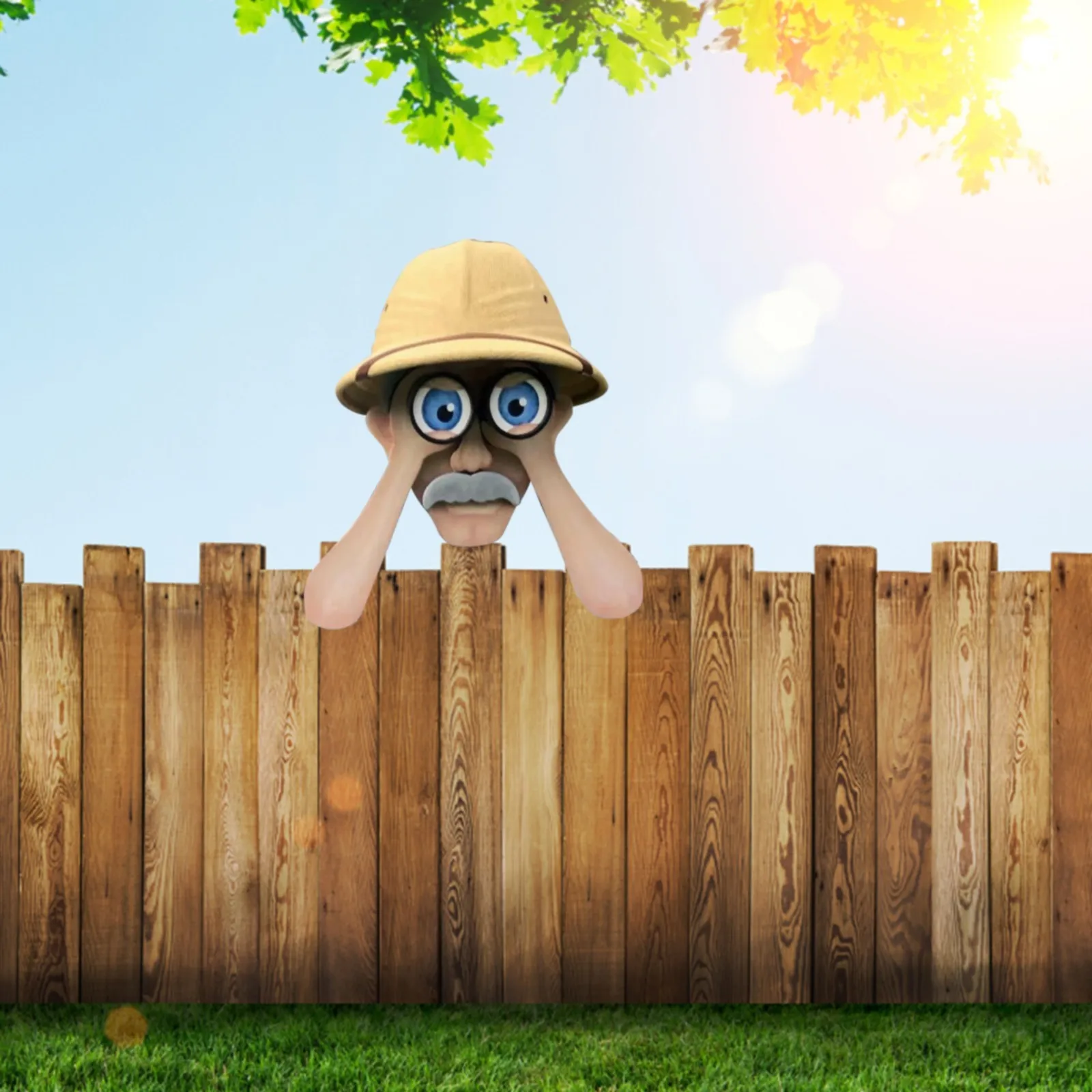 Peeking Over Fence