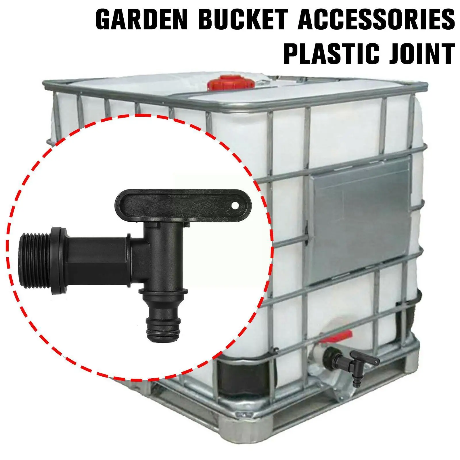 Garden Bucket Joint Copper Wire Buckle Joint IBC Tank Adapter Faucet ...
