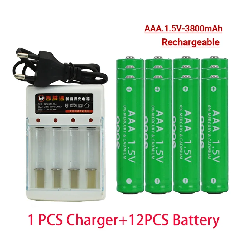 Bater-a-recargable-aaa-de-1-5-V-y-38000mAh-adecuada-para-alarmas-de ...