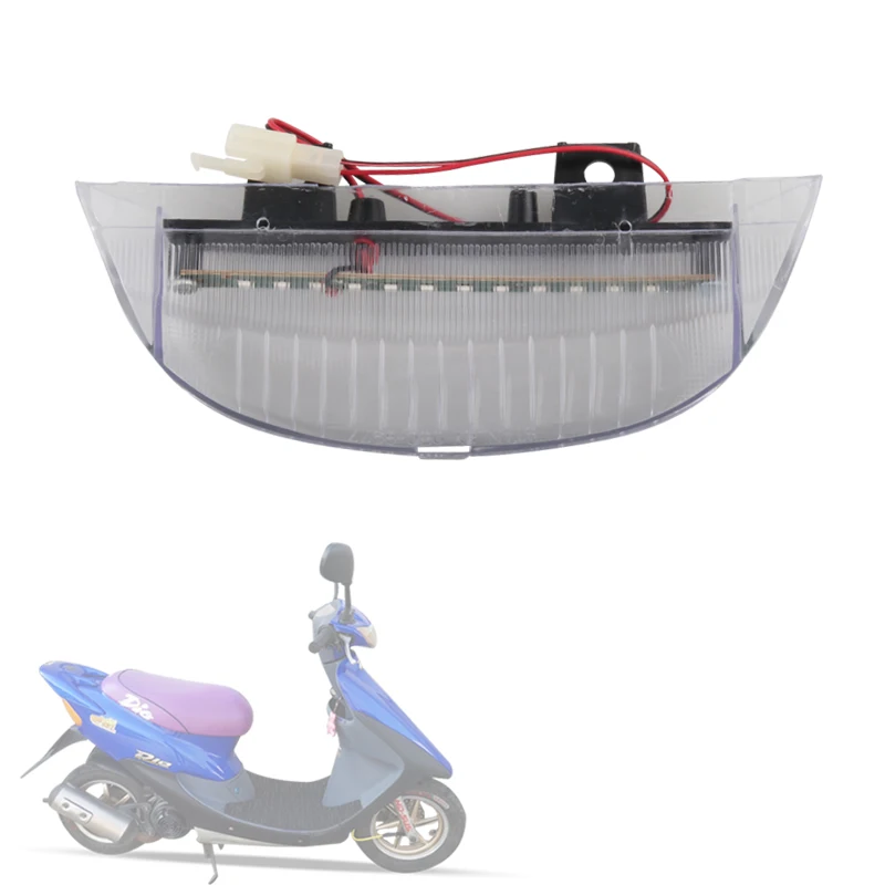 For-DIO50-Dio-50-ZX-AF34-AF35-Motorcycle-Scooter-Rear-Spoiler-LED-Light ...