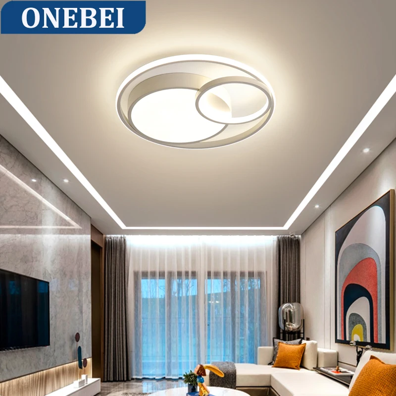 Modern Minimalist LED Ceiling Light Living Room Bedroom Dining Room ...