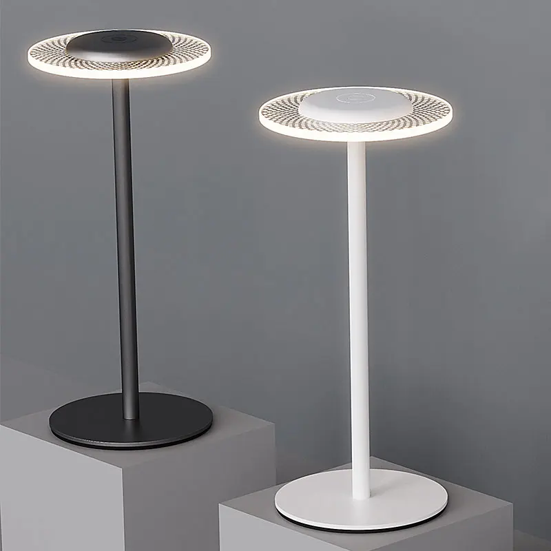 2 Pack DIY LED Table Light Black&White Warm White Multicolor ...