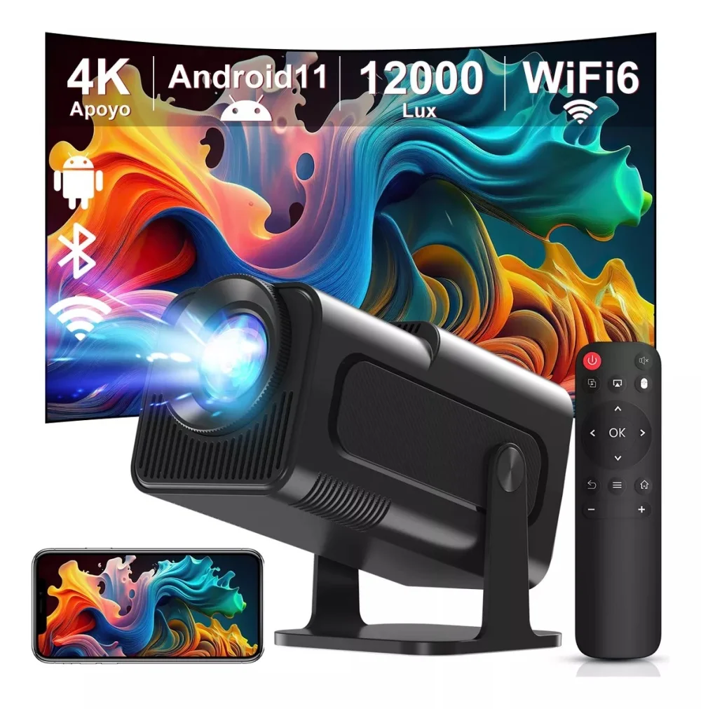 Projector-4K-HY320-Full-HD-1080P-WiFi6-Allwinner-H713-390ANSI-BT5-0 ...