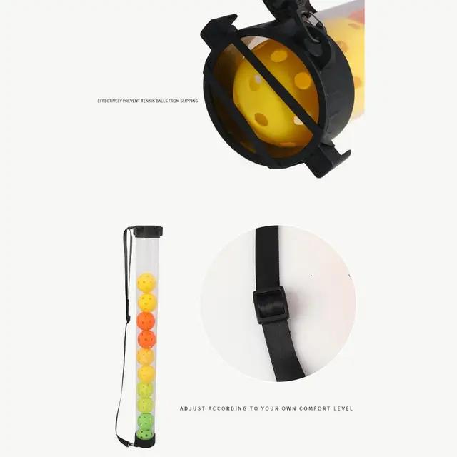 Pickleball Ball Holder Pickleball Ball Picker Upper Portable Pickleball ...