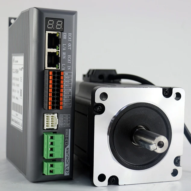 LICHUAN Stepper Motor Ethercat 1.8 Degree 8N.m 6A NEMA34 2Phase Closed Loop Stepper Motor with ...