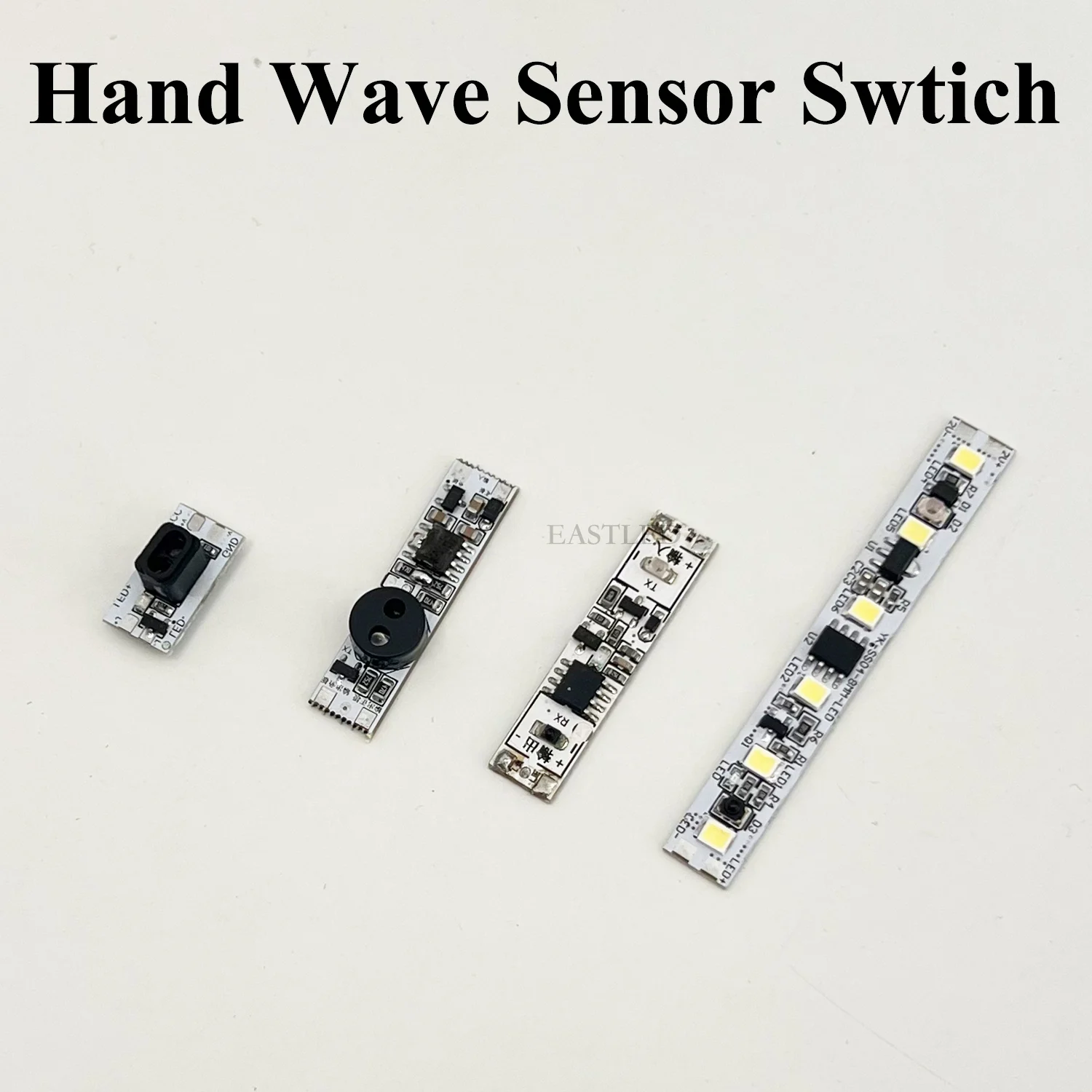 Hand-Wave-Sensor-Switch-Module-Dimmer-Adjustable-Brightness-80mm-Short ...