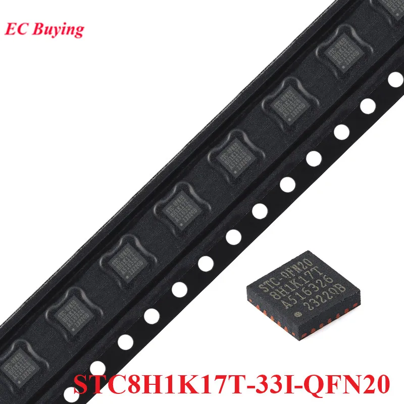 5-1pcs-STC8H1K17T-STC8H1K17T-33I-QFN20-STC8H1K17-STC-8H1K17T-Single ...