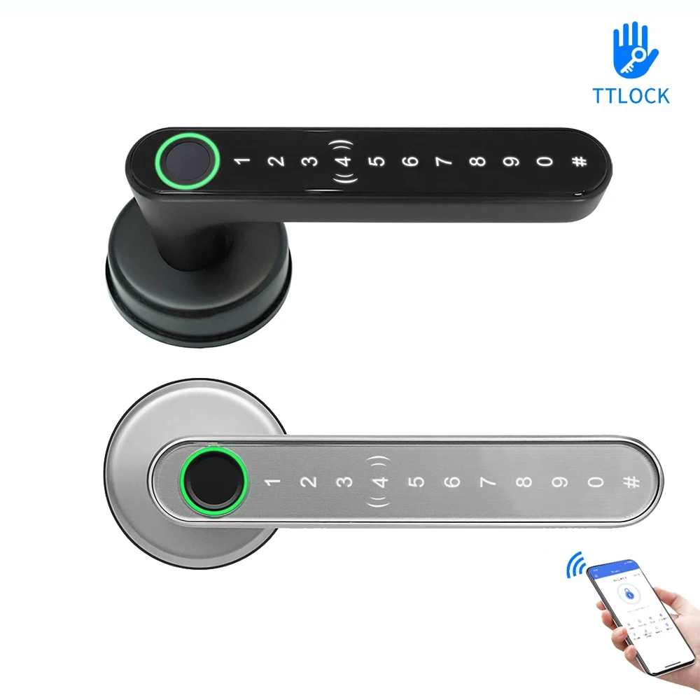 TTLock-APP-Smart-Fingerprint-Password-RFID-Card-Single-Latch-Deadbolt ...