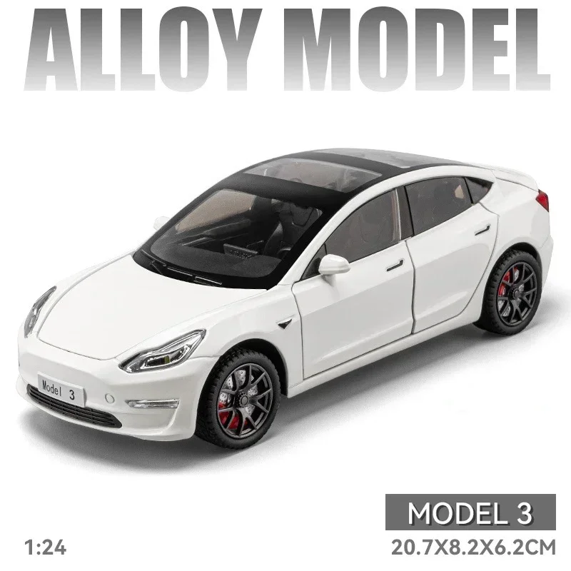 1-24-Tesla-Model-3-Alloy-Car-Model-Diecasts-Metal-Toy-Vehicle-Car-Model ...