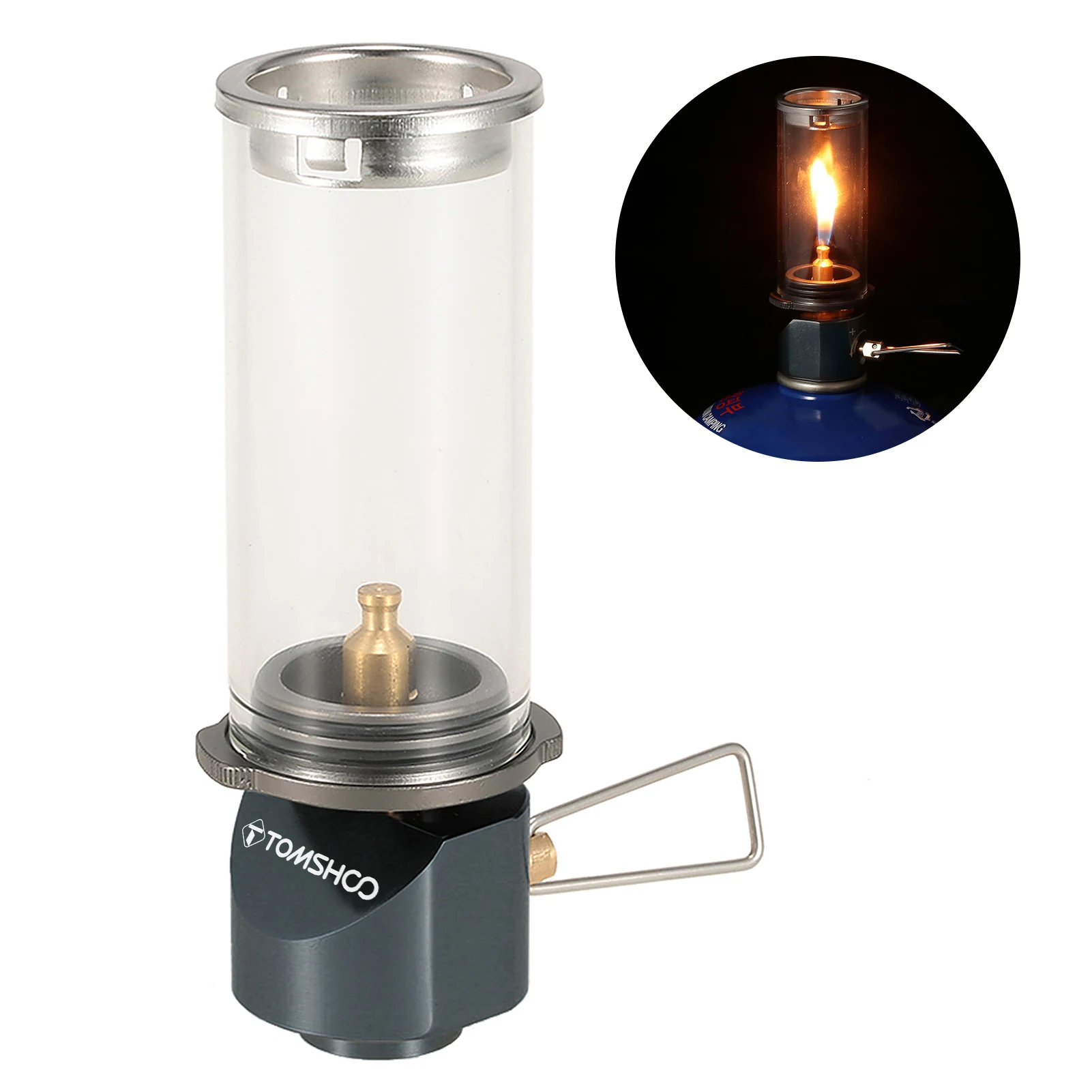 TOMSHOO-Gas-Lamp-Light-Butane-Gas-Light-Lantern-for-Outdoor-Camping ...