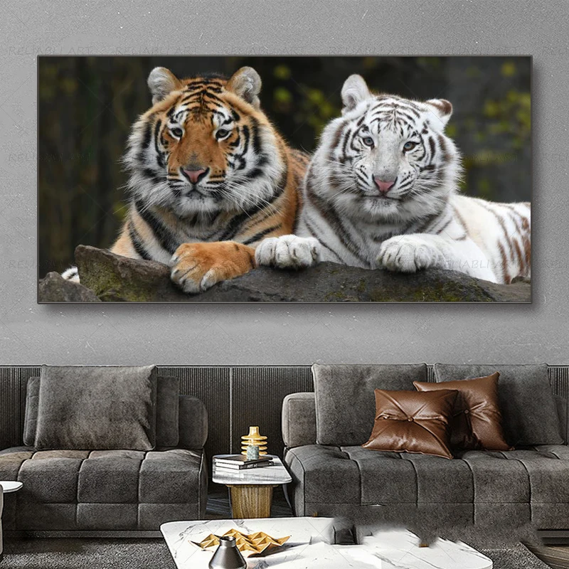 White Tiger Paintings