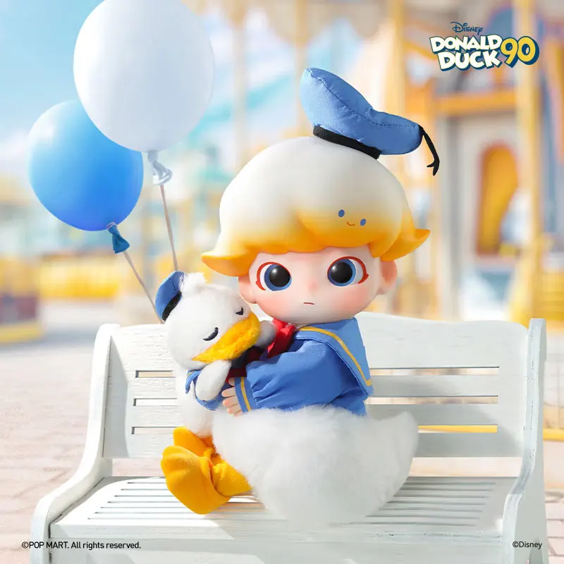 POPMART DIMOO Mickey 1/8 Action Figure BJD Doll Donald Duck Gentleman ...