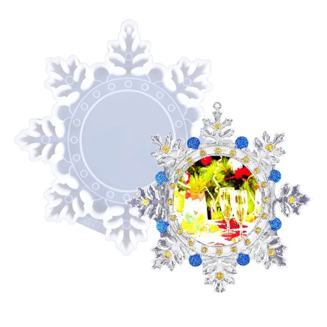 Snowflake Frame Psd