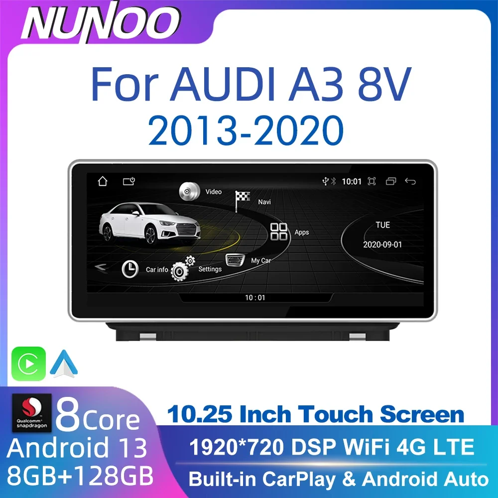8-Core-Android-Car-Radio-Auto-Multimedia-Player-For-Audi-A3-8V-2013 ...