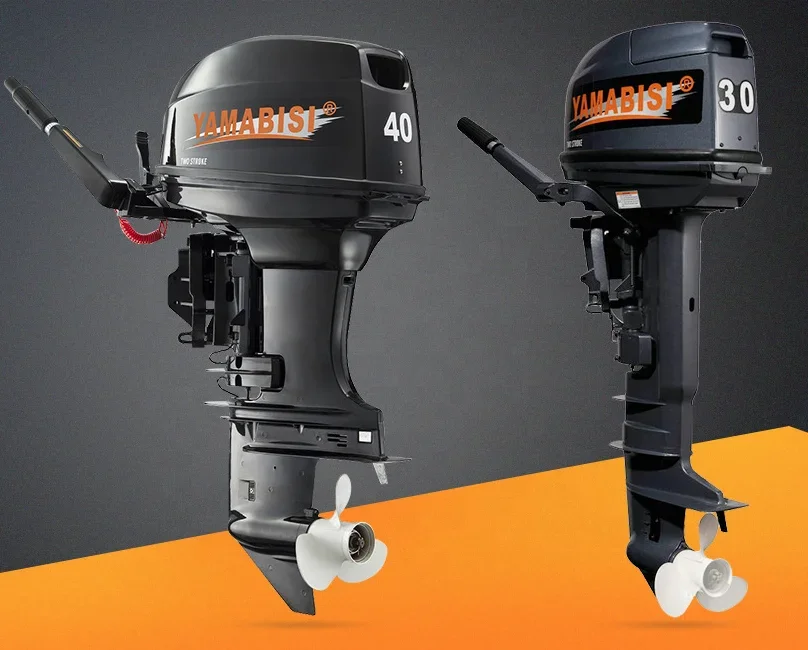 Look-Here-Professional-YAMABISI-2-Stroke-Gasoline-30hp-Outboard-Boat ...