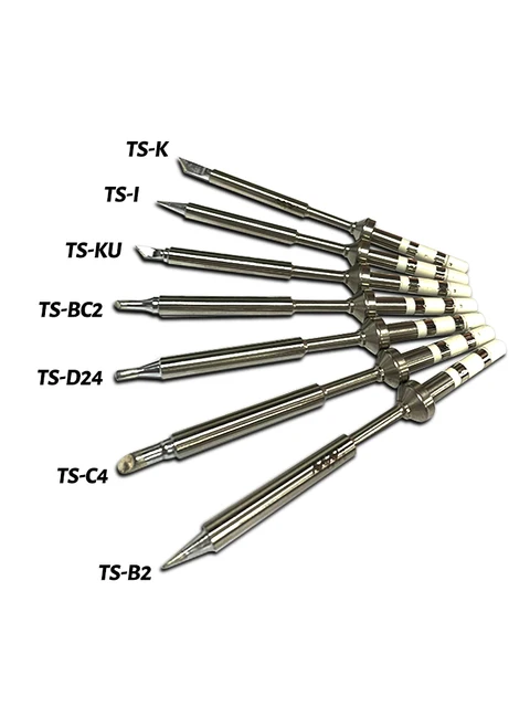 Original TS100 TS101 Soldering Iron Tip Replacement Tool Set I B2 BC2 ...