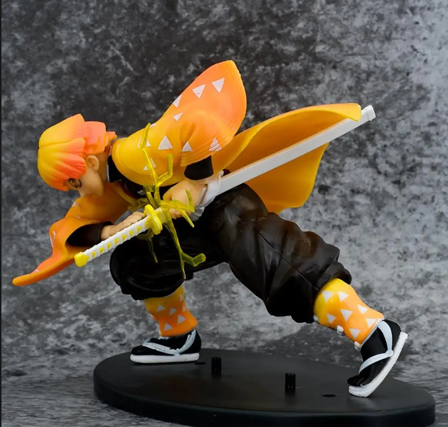 Demon-Slayer-Anime-Kimetsu-No-Yaiba-Agatsuma-Zenitsu-figuras-de-acci-n ...