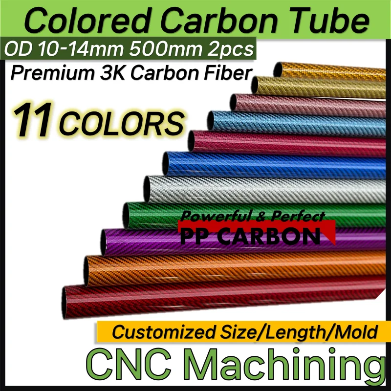 2pcs-lot-500mm-Colored-Carbon-Fiber-Tube-For-RC-Airplane-Parts-OD-10 ...