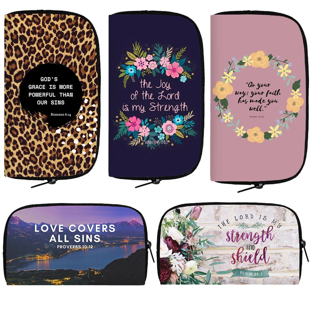 Christian-Bible-Verse-Purse-God-He-Will-Sustain-You-Women-Money-Bags ...