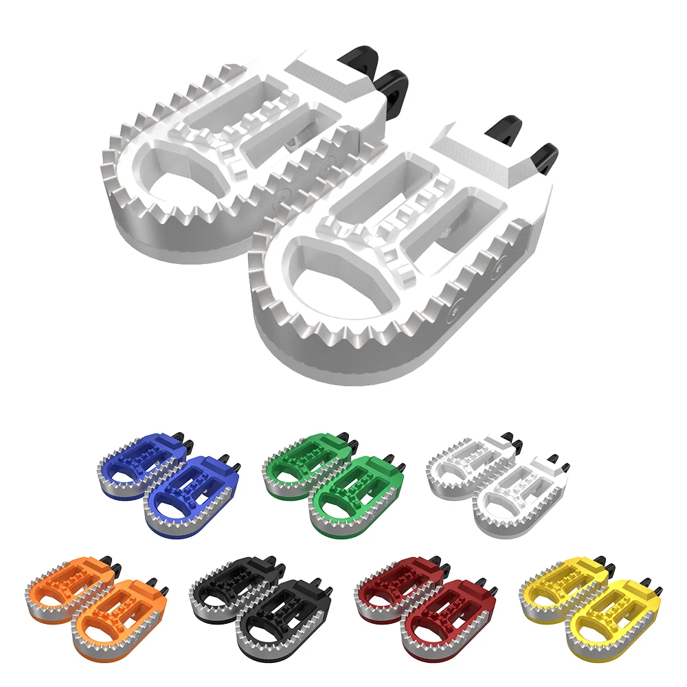 Front Footrest Fit For Aprilia MX 125 Supermoto Pegaso 650 RX125 Foot ...