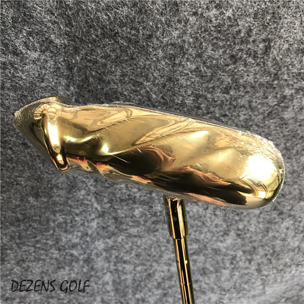 GOLF-CLUBS-BIG-DICK-PUTTER-GOLD-Black-BIG-DICK-GOLF-PUTTER-STEEL-SHAFT ...