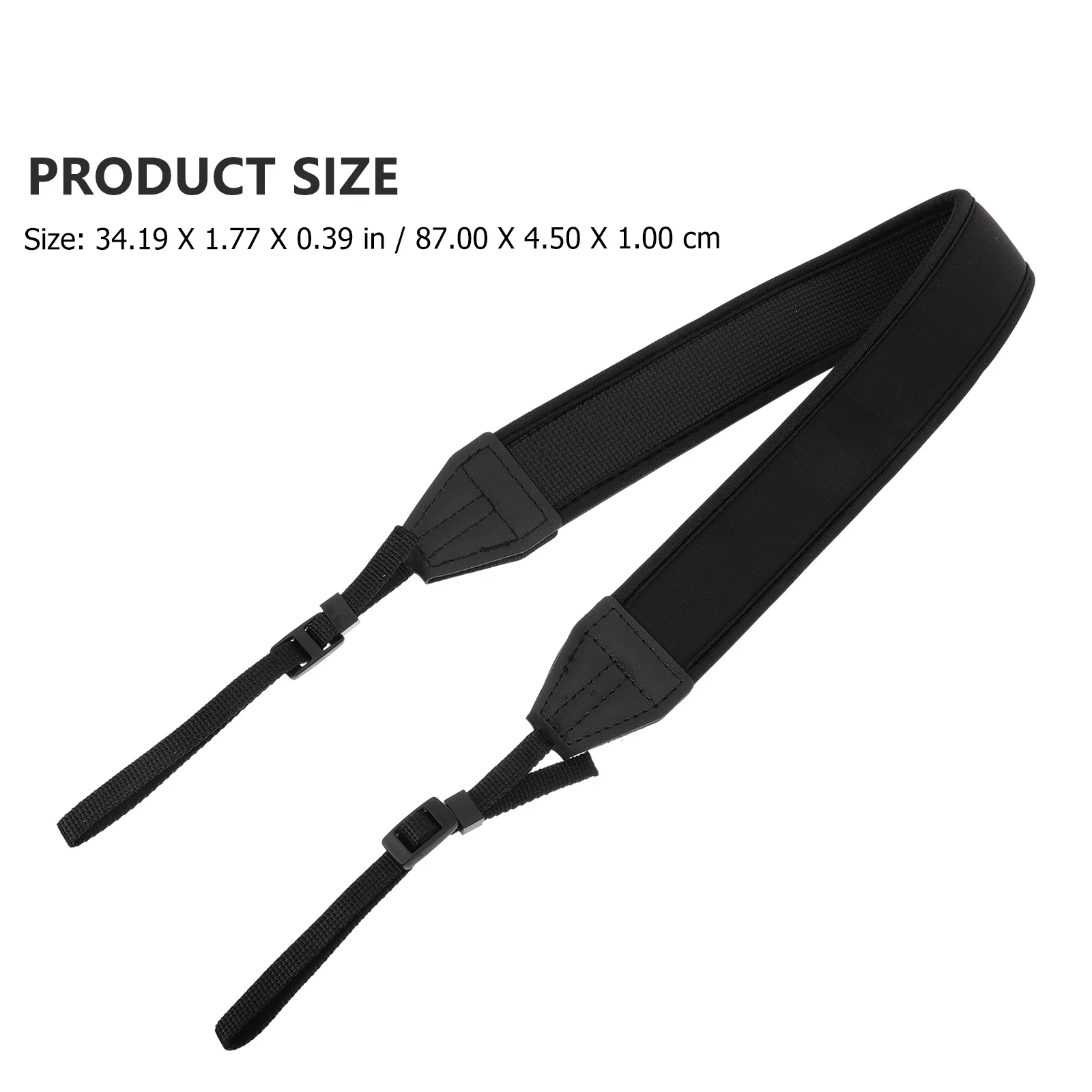 2pcs Camera Shoulder Neck Strap Premium Neoprene Cotton Adjustable ...