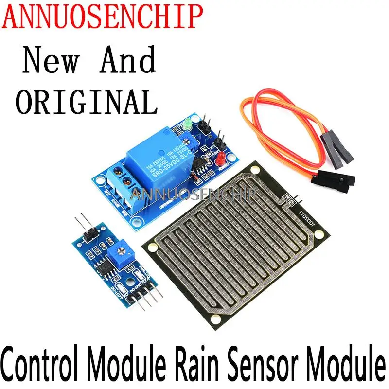 Snow-Raindrops-Detection-Sensor-Module-Rain-Weather-Module-Humidity-For-Arduino-Relay-Control ...
