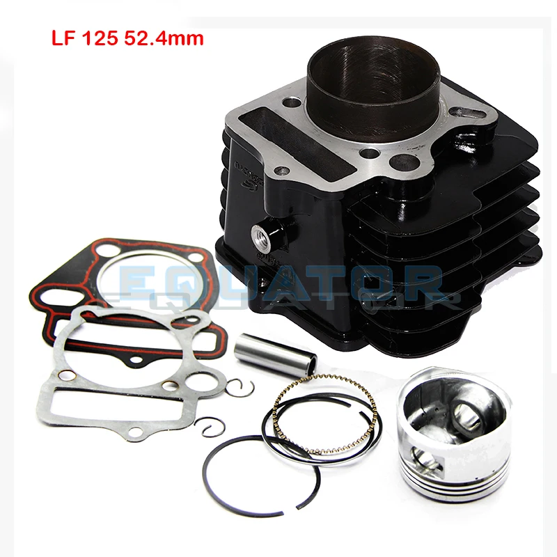 Motorfiets-onderdelen-LF-125-52-4mm-Zuiger-Ringen-Cilinder-body-Pakking ...