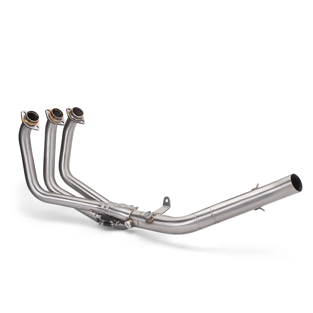 Motorcycle Exhaust Pipe Motocross Full Systems Escape Moto Slip on For ...