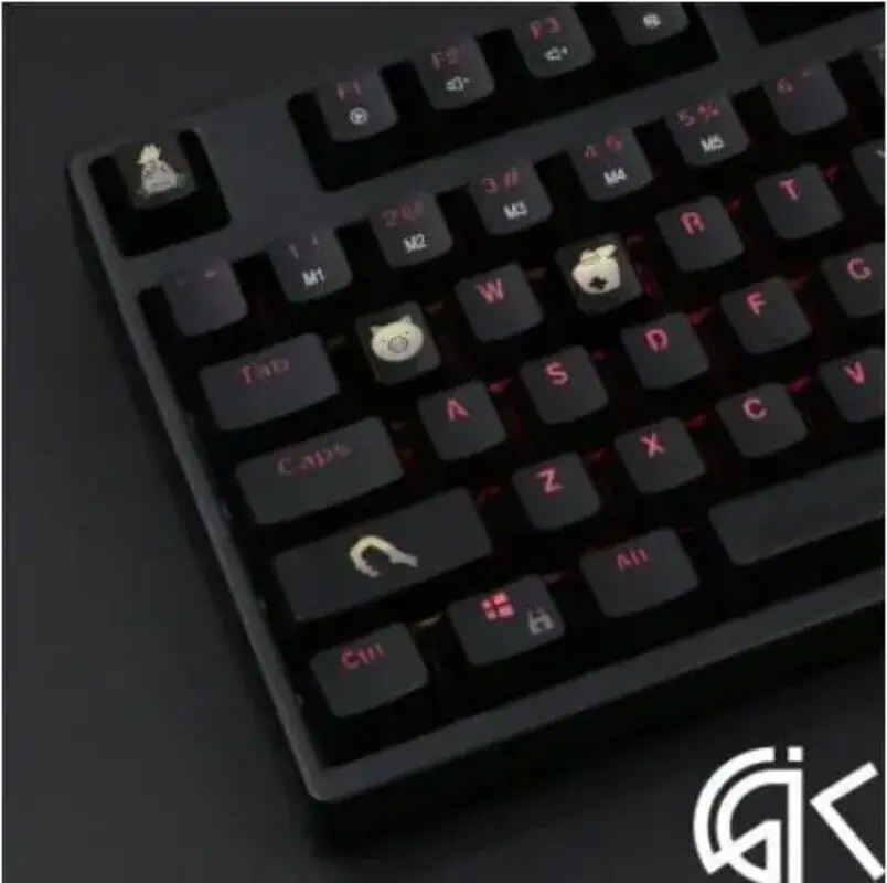 4-pcs-set-backlight-caps-ABS-etched-OW-ROADHOG-Keycap-gamer-Mechanical ...