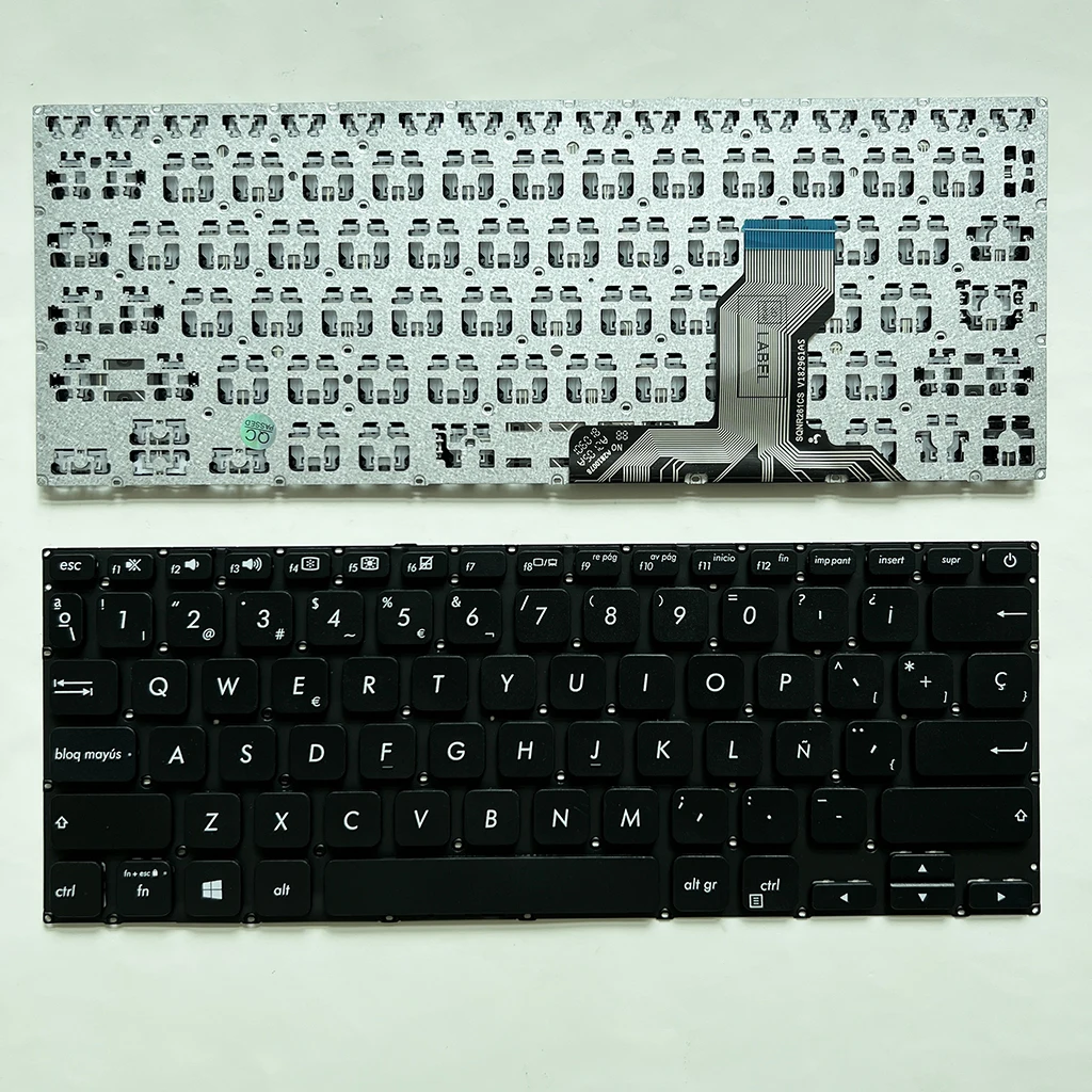 X420-Spanish-Keyboard-For-ASUS-VivoBook-X420F-X420FA-X420U-X420UA-A420F ...