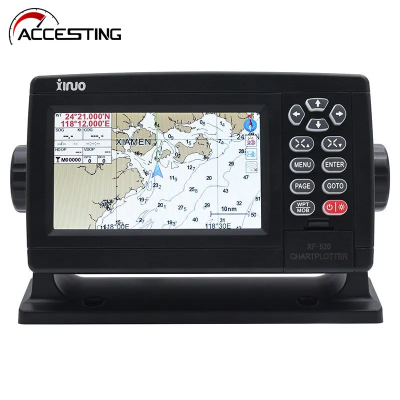 GPS-Navigator-Xinuo-XF-520-5-Marine-Satellite-Color-LCD-Display-Dual ...