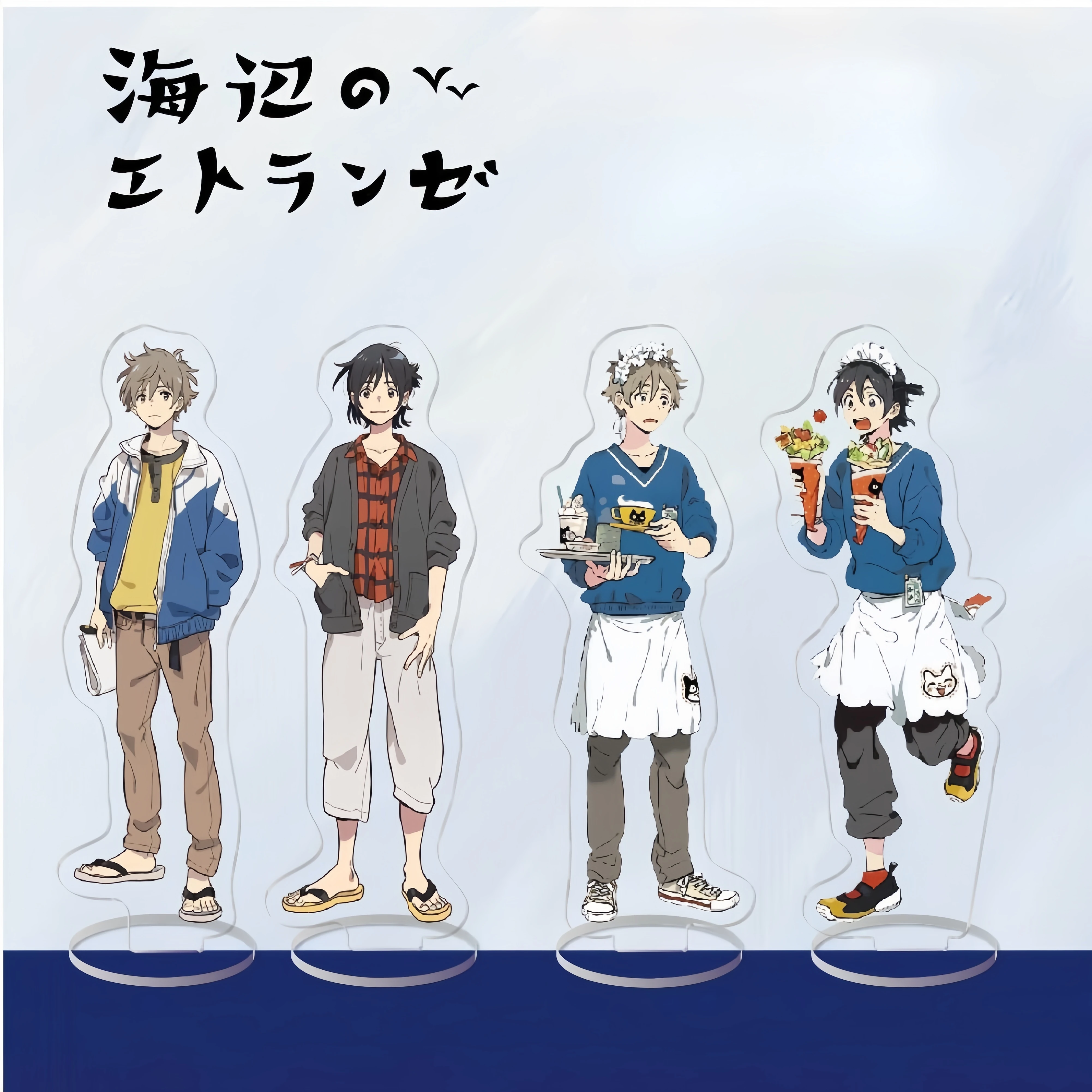 BL Anime Seaside Stranger By The Shore Figure Acrylic Stand Yaoi Mio ...