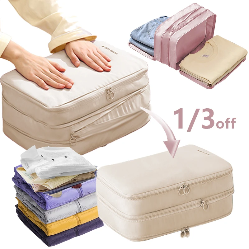 Space-Saving-Compressible-Packing-Travel-Storage-Bag-Cubes-Waterproof ...