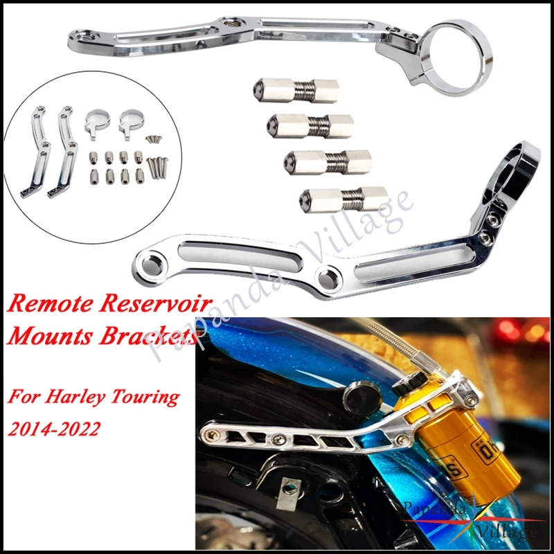Remote-Reservoir-Mounts-Brackets-Fit-Ohlins-HD-044-Legends-Revo-Shocks ...