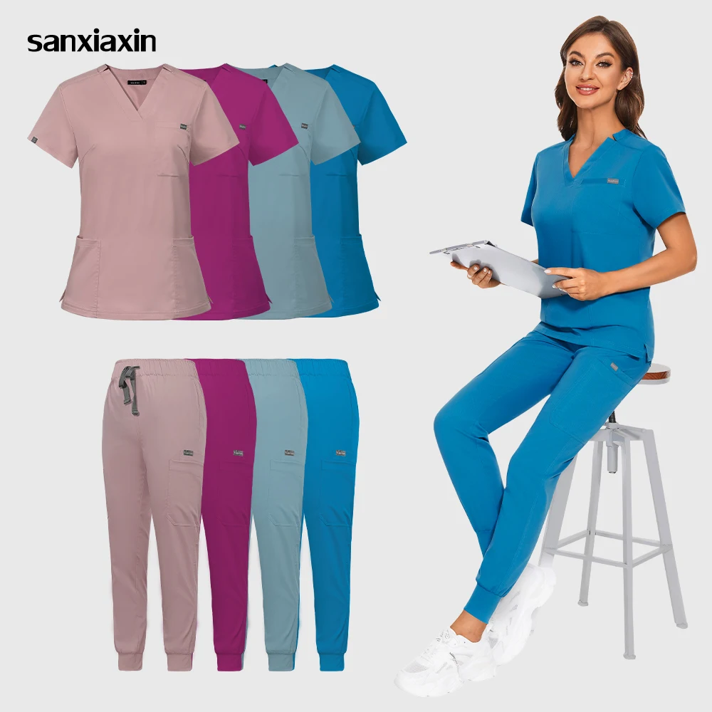 Conjunto-de-ropa-de-Hospital-para-mujer-uniforme-m-dico-quir-rgico ...