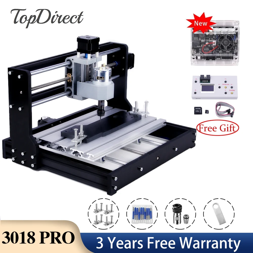 3018-Pro-CNC-Engraving-Machine-20W-Laser-Engraving-Machine-with-Offline ...